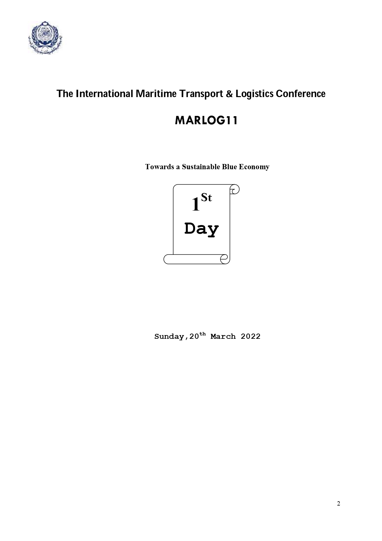 Marlog 2022 | Full Program