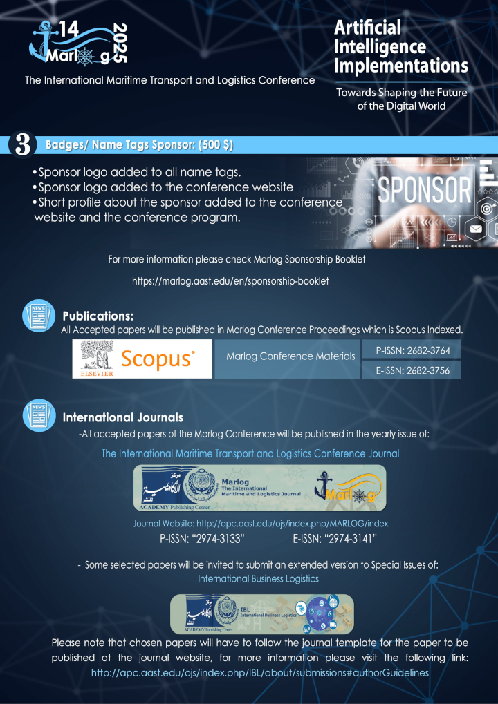 MARLOG15, 2026 | Brochure