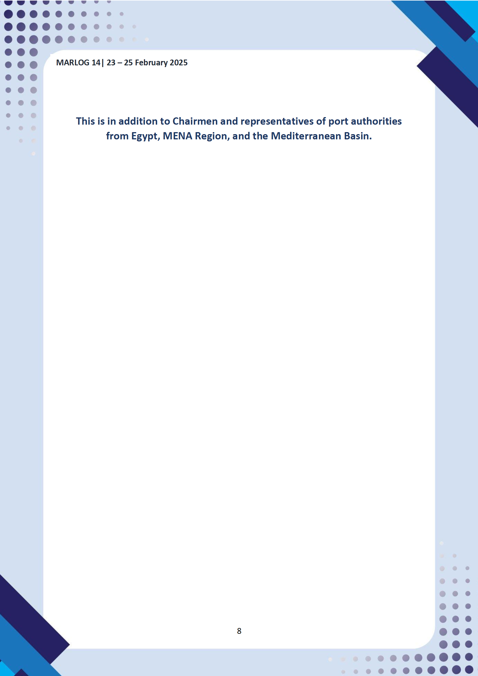 MARLOG15, 2026 | Marlog14 Community